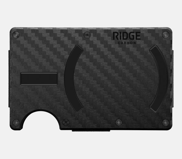 Ridge Wallet For MagSafe - Carbon Fiber 3k | The Ridge - Ridge CA
