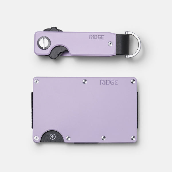RIDGE | Wallet + KeyCase Kit - Lavender - Ridge CA