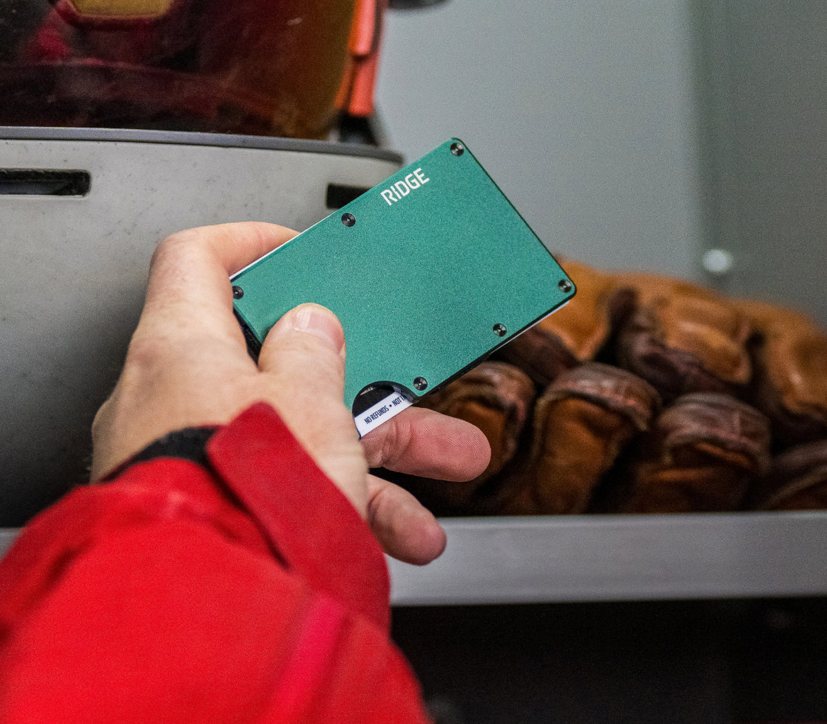 Ridge | Forged In Nature Collection | Forest Green Wallet - Ridge CA