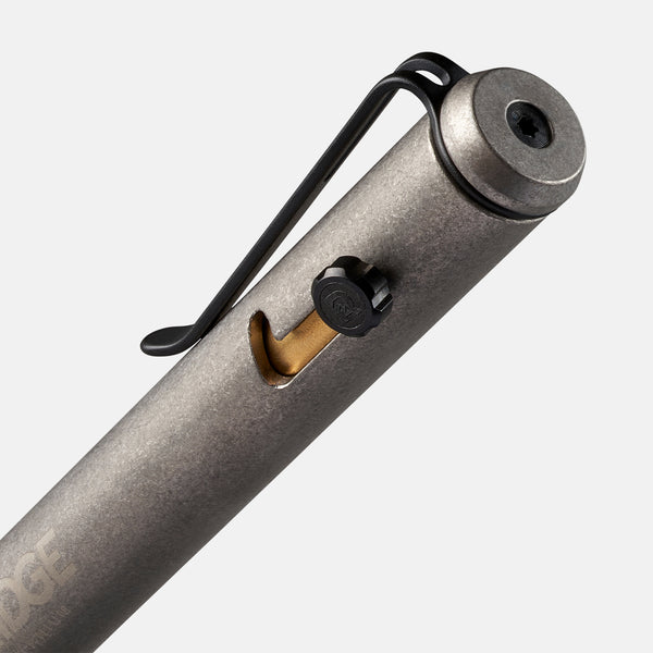 Stonewashed Titanium Bolt Action Pen // The Ridge - Ridge CA