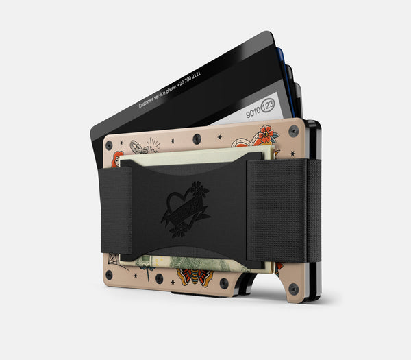 Ridge Wallet - American Traditional - Color | Art That Endures - Ridge CA