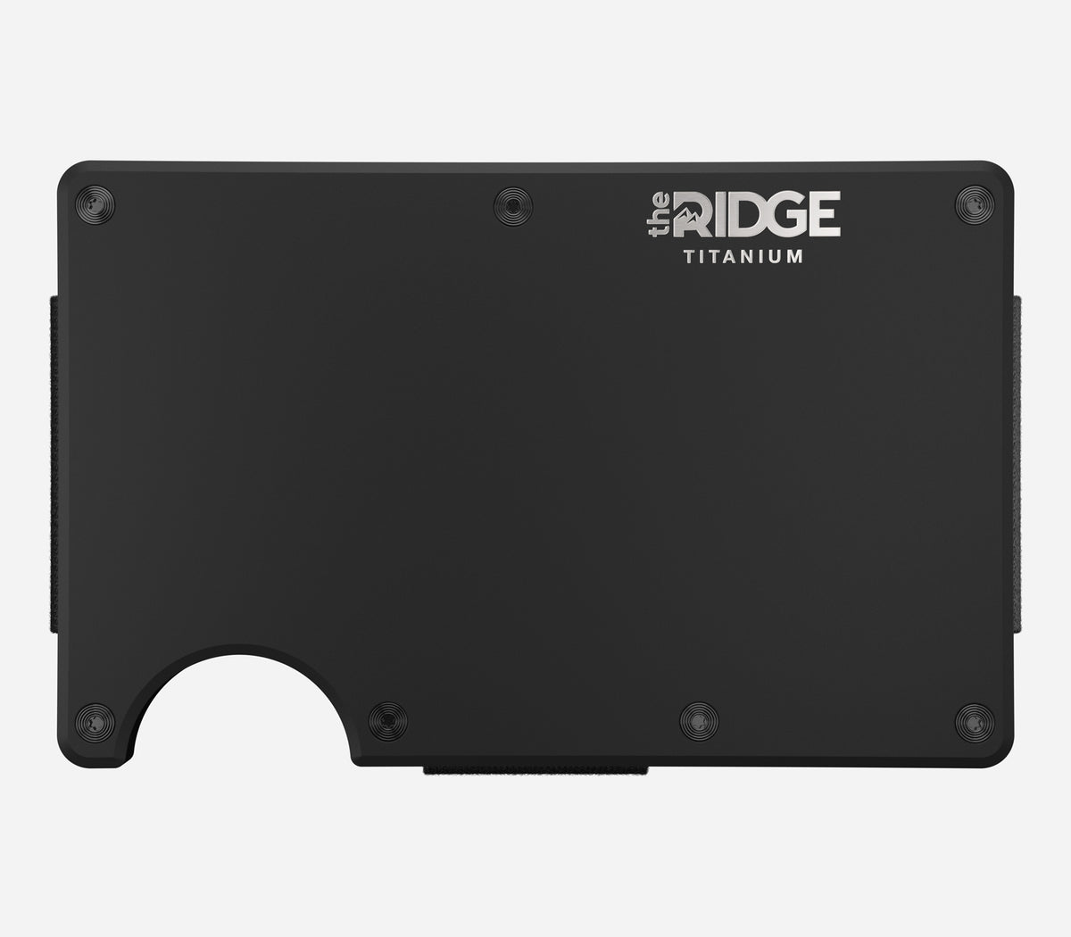 Black Titanium Wallet - Slim & Strong | The Ridge - Ridge CA