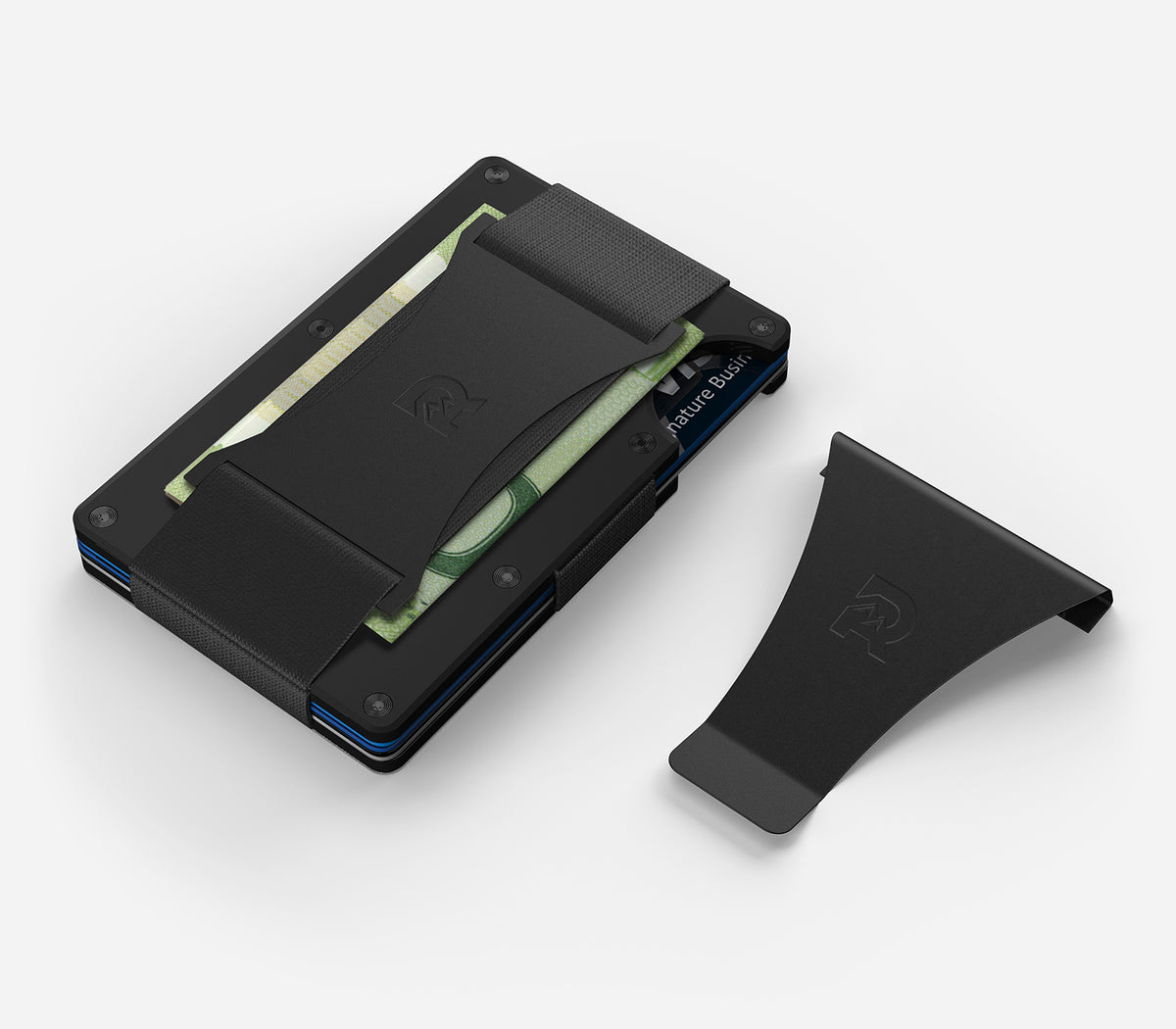 Black Titanium Wallet - Slim & Strong | The Ridge - Ridge CA