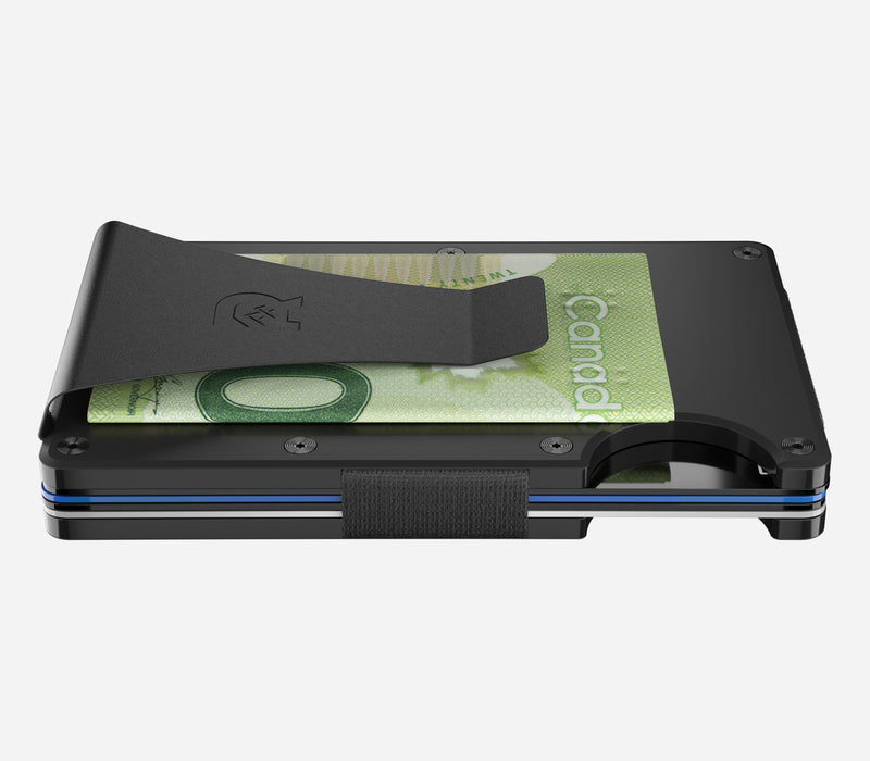 Black Titanium Wallet - Slim & Strong | The Ridge - Ridge CA
