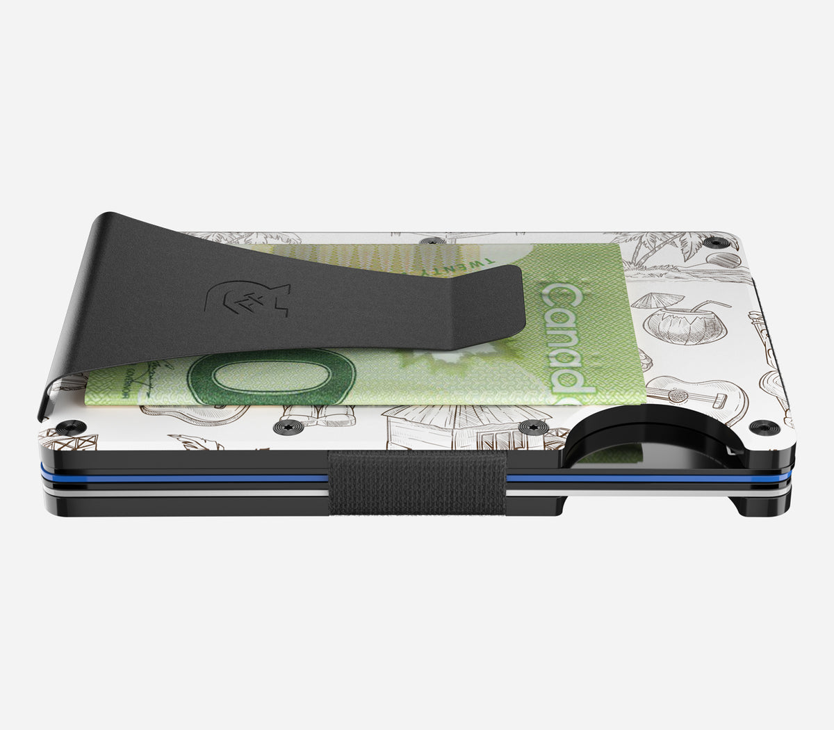 Ridge Wallet Tiki (Aluminum) | The Ridge - Ridge CA