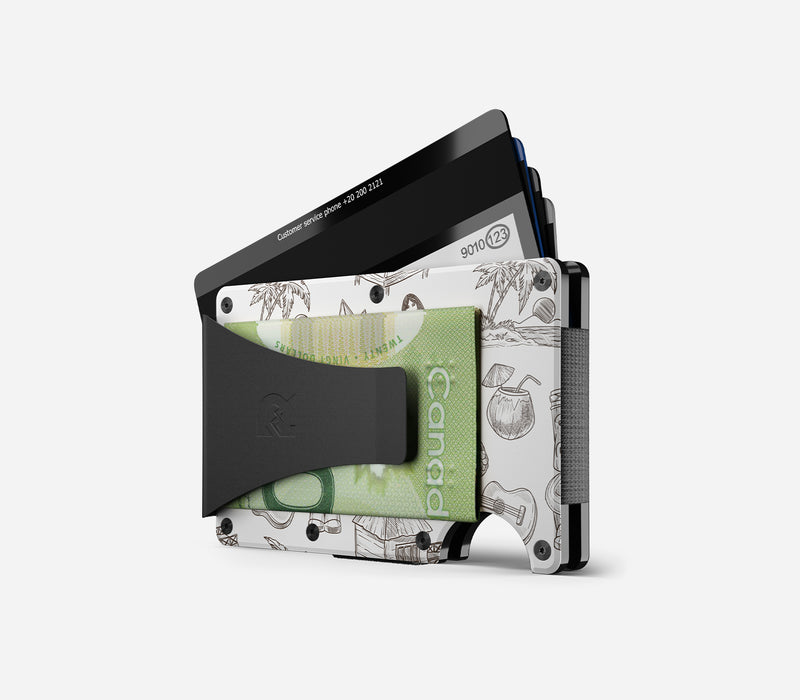 Ridge Wallet Tiki (Aluminum) | The Ridge - Ridge CA