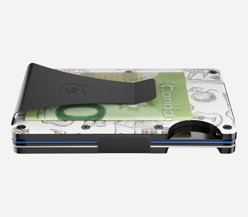 Ridge Wallet Tiki (Aluminum) | The Ridge - Ridge CA