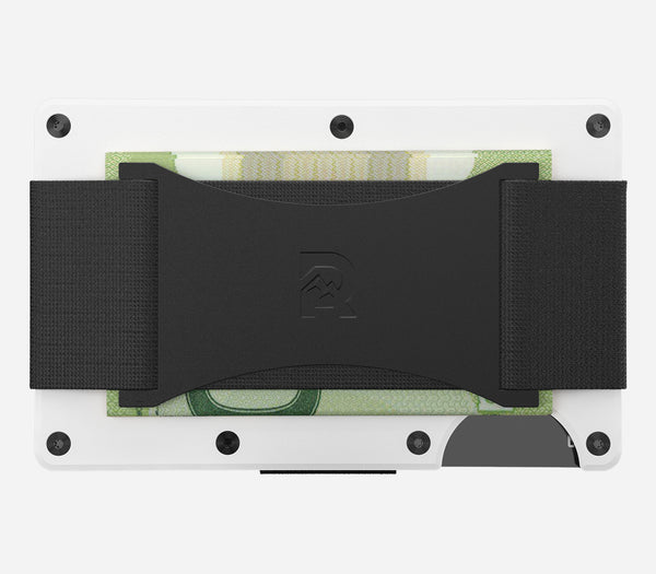 Slim Ridge Wallet White — High Grade Aluminum // The Ridge - Ridge CA